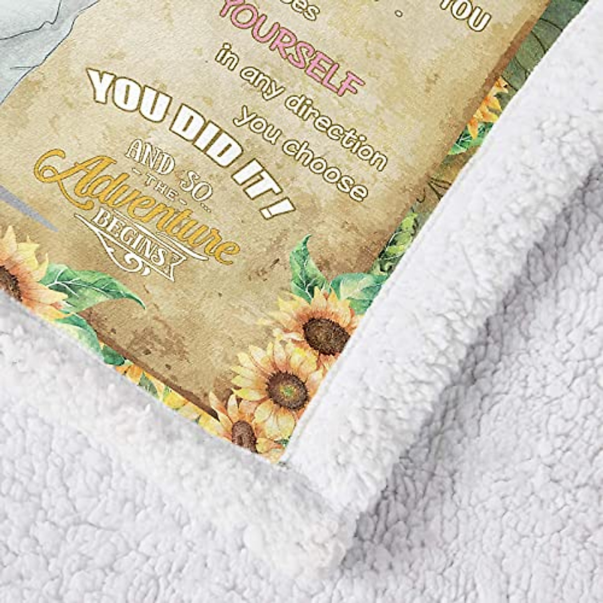 Elephant Sunflower Throw Blanket, Elephant Gifts for Women, Fleece Soft Blanket for Bed, Cozy Plush Blanket for Sofa Couch Office Blanket for Women 80 × 60 Inches