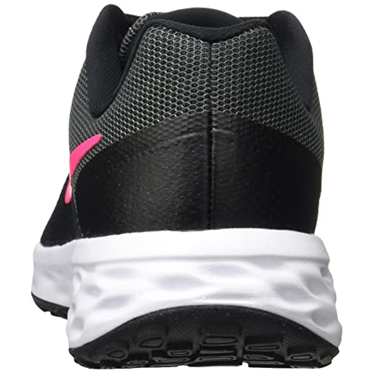 Nike Women's Race Running Shoe, Black Hyper Pink Iron Grey, 8.5