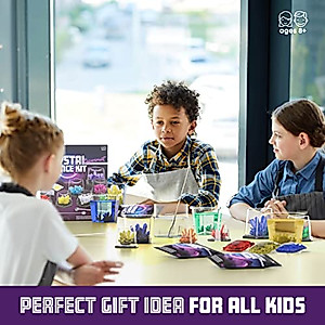 Crystal Growing Kit for Kids - Science Experiments Gifts for Boys & Girls Ages 8-14 Year Old - Discovery STEM Toys for Kids & Teen Age Boy/Girl Arts & Crafts Kits - Cool Educational Ideas