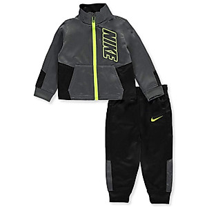 Nike Baby Boys' 2-Piece Tracksuit Pants Set - Black, 24 Months