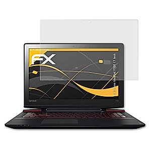 atFoliX Screen Protector Compatible with Lenovo IdeaPad Y700 17 Inch Screen Protection Film, Anti-Reflective and Shock-Absorbing FX Protector Film (2X)