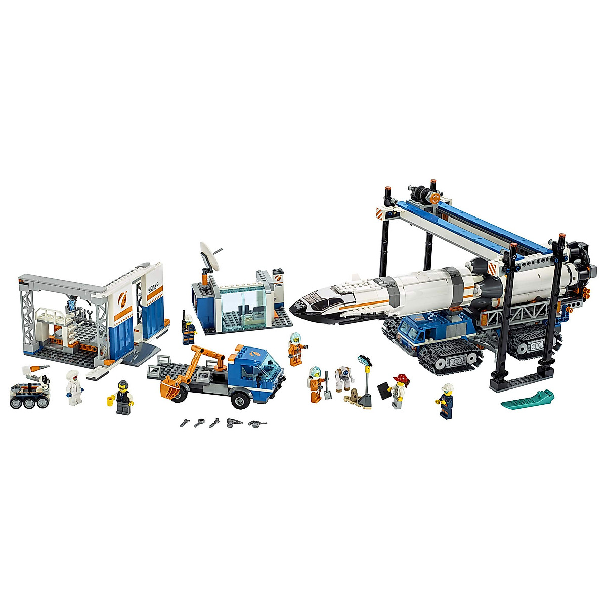 LEGO City Rocket Assembly & Transport 60229 Building Kit (1055 Pieces)