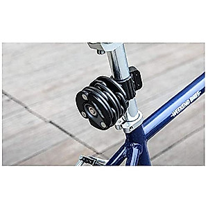 Bicycle Anti-Theft Lock, Mountain Bike Fixed Folding Lock, Bicycle Chain Lock, Creative Burger Lock