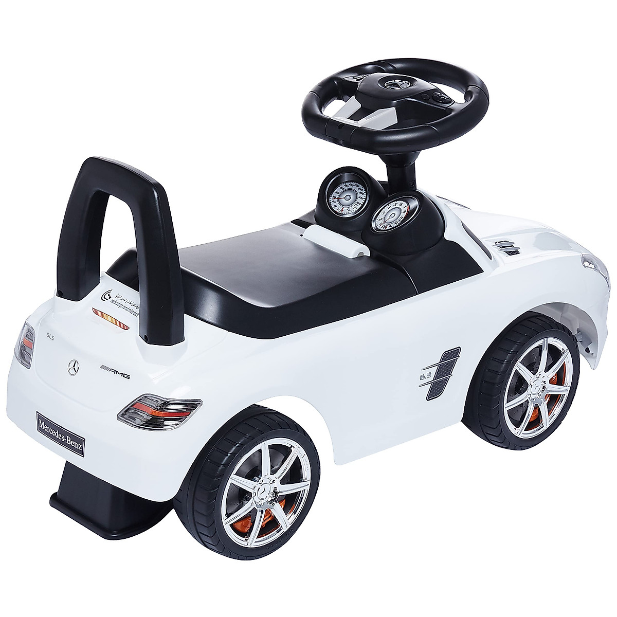 Best Ride On Cars Mercedes Benz push Car, White