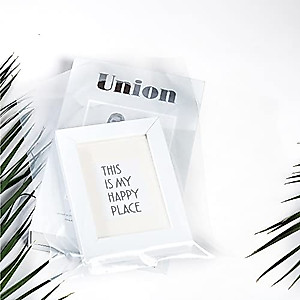 Choice Marts 100 Clear Plastic Bags With Handles 1.5Mil 9"x12" Merchandise Bags Thick Glossy Retail Bags and Shopping Bags For Small Business Boutique Bags and Clear Gift Bags With Handles