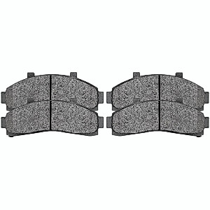 AutoShack Front Brake Kit Rotors and Ceramic Pads Pair of 2 Driver and Passenger Side Replacement for Ford Explorer Ranger Mercury Mountaineer 1998-2002 Mazda B3000 B4000 4WD RSCD64037-64037-652-2-4