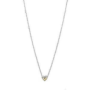 Pandora Domed Golden Heart Collier Necklace 399399C00-45