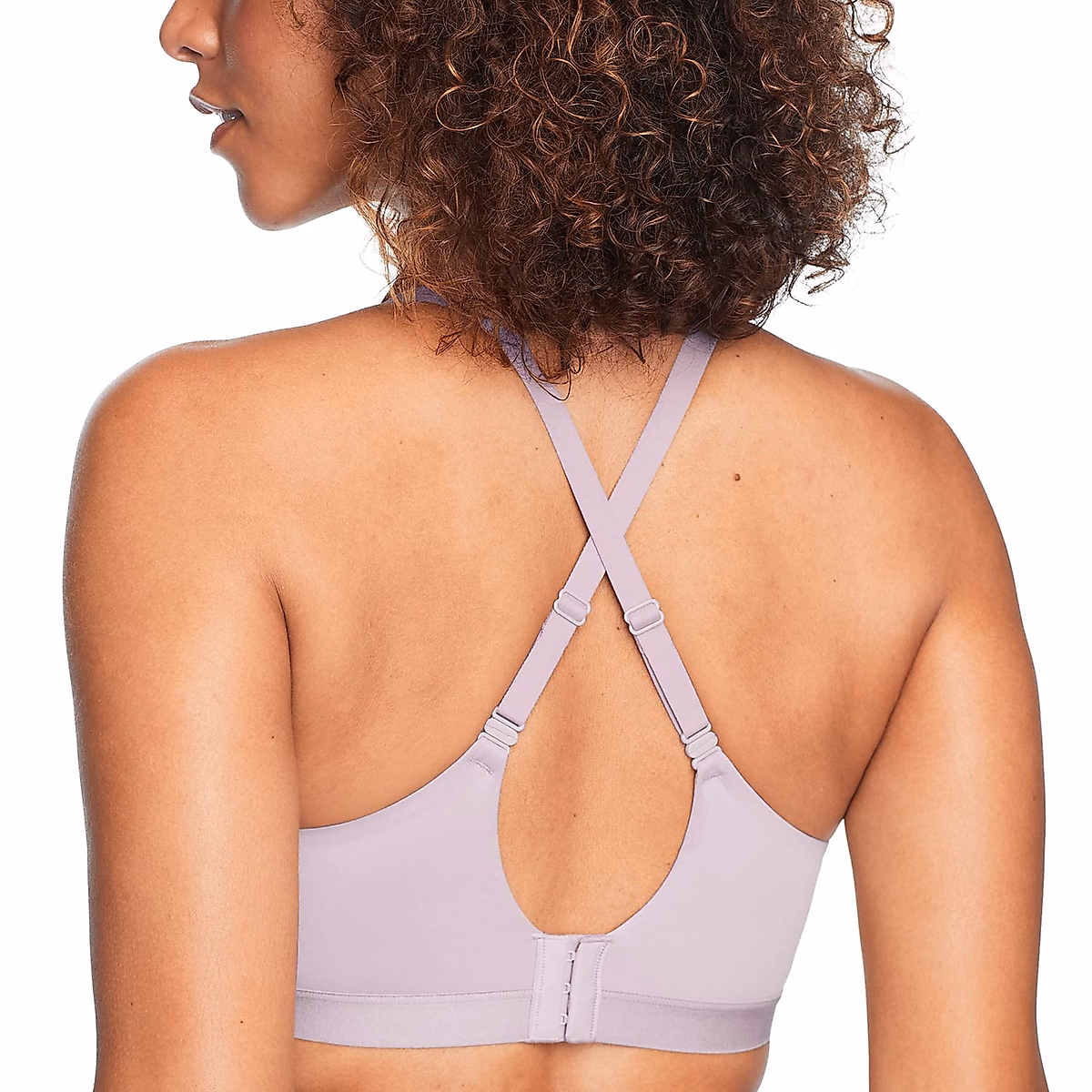 Warner's Women's Cloud 9 Super Soft Wireless Lift Convertible Comfort Bra RN1041A, Nirvana, Large