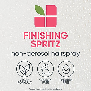 Biolage Styling Finishing Spritz Non-Aerosol Hairspray | Texturizing Hairspray That Locks Style In Place | Firm Hold | For All Hair Types | Paraben-Free | Vegan | 16.9 Fl. Oz