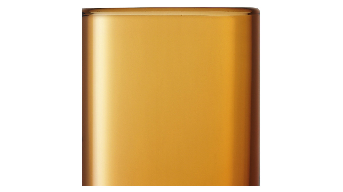 LSA International Amber Highball Glass - 13.2 fl. oz