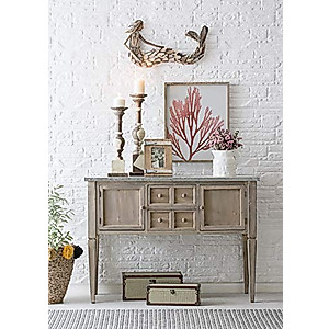 Creative Co-Op White Stoneware Creamer Vintage Reproduction