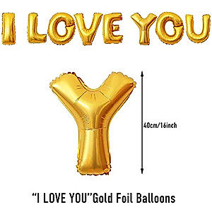 55 Pack I Love You Balloons and Heart Balloons Kit with Valentines Hanging Swirls 1000 Pcs Dark-Red Silk Rose Petals Wedding Flower Love-Bear Red Heart Balloons for Valentines Day Anniversary Wedding