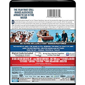Jaws - 4K Ultra HD + Blu-ray + Digital [4K UHD]
