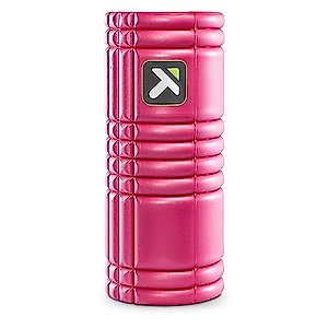 TRIGGERPOINT PERFORMANCE THERAPY GRID Foam Roller for Exercise, Deep Tissue Massage and Muscle Recovery, Original (13-Inch), Pink