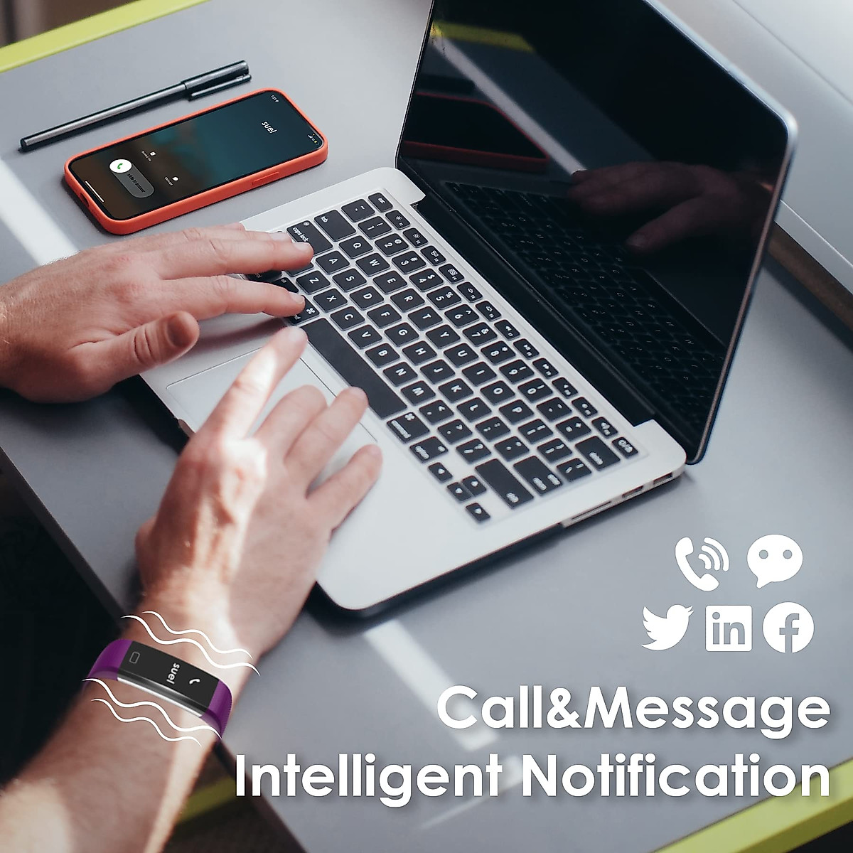 threesheep Fitness Tracker for Men and Women,Fitness Watch Waterproof with Activity Tracker and Sleep Monitor,Smart Watch for Android and iOS Phones(Purple)……