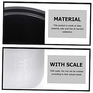 Rice Cooker Liner Cooking Pot Rice Cooker Inner Pot Multi-use Pot Anti-stick Ricer Cooker Pot House Cooker Inner Pot Electric Cooker Accessories Household Cooker Inner Pot