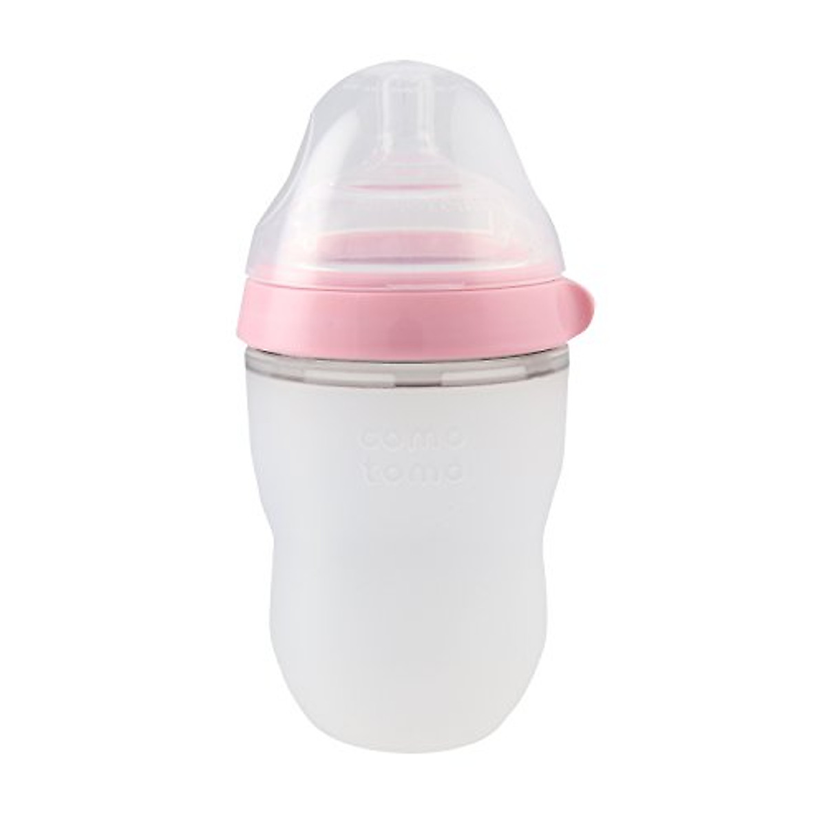 Comotomo Natural Feel 8oz. Bottle, 4 Pack - Pink