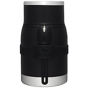 Stanley Adventure To Go Insulated Food Jar with Cup Lid and Spork - 24oz - Stainless Steel Insulated Food Container - BPA-Free and Dishwasher Safe