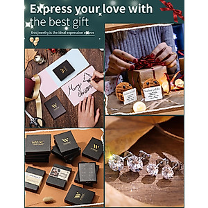 5 Pairs Stud Earrings Set, Hypoallergenic Cubic Zirconia 316L Earrings Stainless Steel CZ Earrings 3-8mm (Steel color)