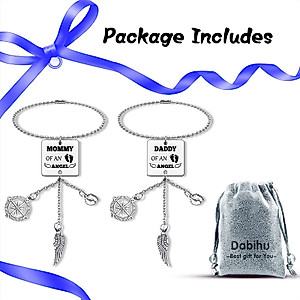 Loss Memorial Gifts Rearview Mirror Hanging Ornament Loss of Baby Sympathy Gift Loss of Child Miscarriage Keepsake in Memory of Infant Pregnancy Infant Loss Car Ornament Interior Accessories Set