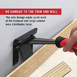 Goldblatt Trim Puller, Removal Multi-Tool for Commercial Work, Baseboard, Molding, Siding and Flooring Removal, Remodeling