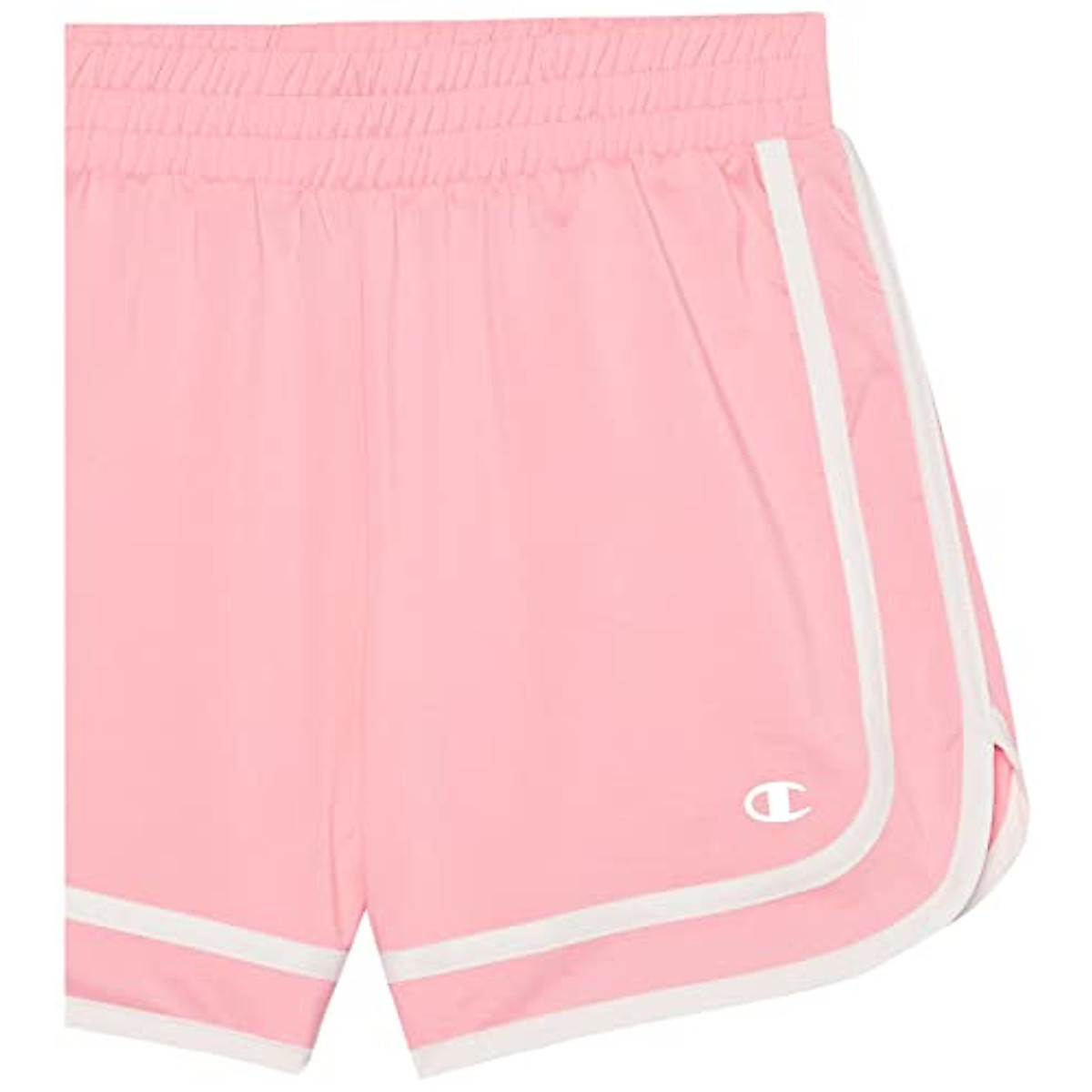 Champion Big, Kids, Gym, Lightweight Shorts for Girls, 3.25", Spark Pink