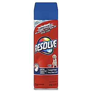 RESOLVE Pet High Traffic Foam Carpet and Upholstery Cleaner, 22 oz, Aerosol by Resolve