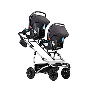 Mountain Buggy Duet V3 Buggy, Silver