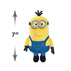 Just Play Illumination's Minions: The Rise of Gru Small Plush Kevin, Kids Toys for Ages 3 Up