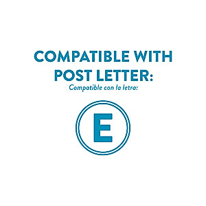 ARCHITECTURAL MAILBOXES Patriot Large Capacity, Plastic Post Mount Mailbox, Black