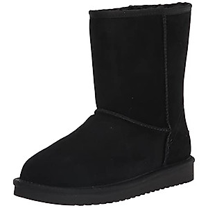 Koolaburra by UGG Women's koola Short Fashion Boot, Black, 10 M US