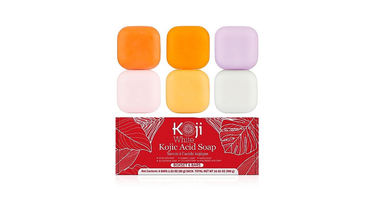 Koji White Kojic Acid Skin Brightening Soap Gift Set