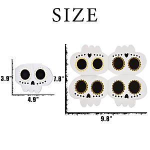 GGBOY 80 Pcs Halloween Napkins Ghost Witch Skull Pumpkin Halloween Paper Napkins, Halloween Theme Party Napkins Halloween Cocktail Napkins Halloween Napkins for Decoupage Halloween Tableware