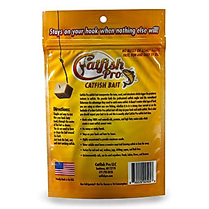 Catfish Pro Skipjack Catfish Bait - 10oz Bag with 80pcs | Irresistible Scent for Catfish | Mess-Free, Stays On Your Hook When Nothing Else Will | Great for Rod, Reel, Trotline, Jugs & Yoyos Fishing