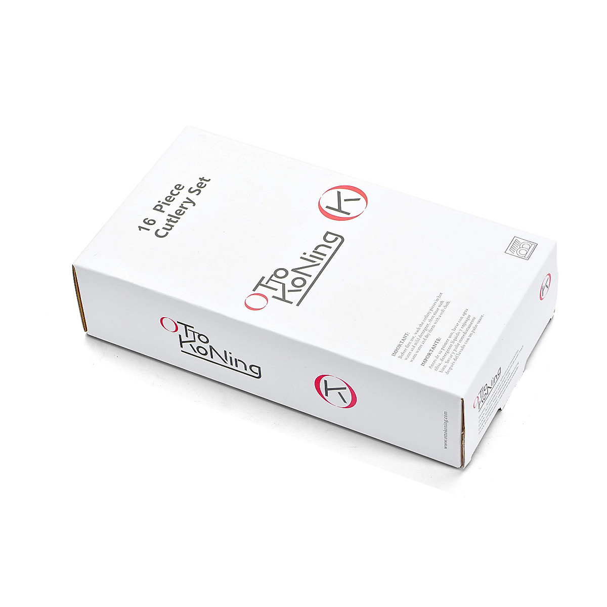 Silverware Set for 6 People, 30 Pieces - Otto Koning Frankfurt- Stainless Steel Flatware Set, Mirror Polished. Cutlery Set with Spoon Knife and Fork. Classic & Simple Design