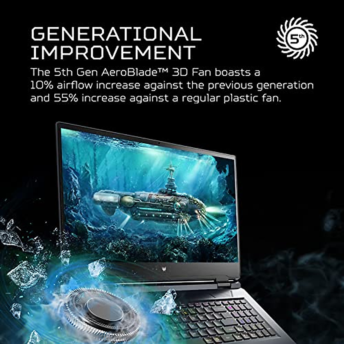 Acer Predator Helios 300 Gaming Laptop | 12th Gen Intel i7-12700H | GeForce RTX 3060 GPU | 17.3" Full HD 144Hz 3ms IPS Display | 16GB DDR5 | 512GB Gen 4 SSD | Killer Wi-Fi 6E | PH317-56-70XJ