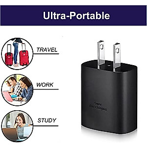 Samsung Super Fast Charger Type C, 45W USB C Super Fast Charging for Samsung Galaxy S23 Ultra/S23/S23+/S22/S22 Ultra/S22+/Note 20/S20/S21, Galaxy Tab S7/S7+/S8/S8+Ultra, 2Pack, Galaxy A, PPS Charger