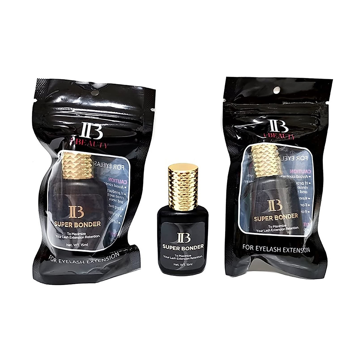 GUISHANLI 15 Ml Super Bonder for Eyelash IB Adhesive Help for Eyelash Extension Wholesale Dropshipping Liquid Lash Glue Original Lash Tool (Color : 1 pcs)