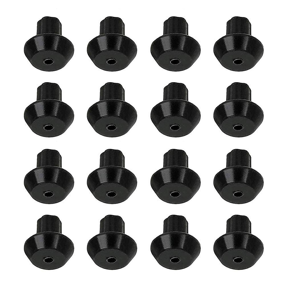 16 PCS WB2K101 Rubber Feet for GE and Kenmore Burner Grate. 16pcs Range Burner Rubber Feet Bumper Replace Part Number WB02K0101, 247410, AP2622260, PS241358.