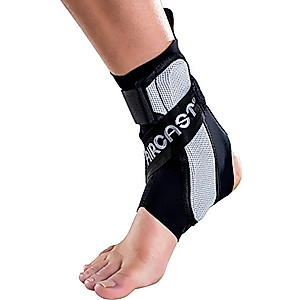 Aircast A60 Ankle Support Brace, Right Foot, Black, Large (Shoe Size: Men's 12+ / Women's 13.5+)