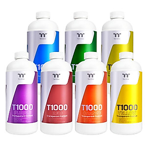 Thermaltake T1000 1000ml New Formula Green Transparent Water Cooling Solution Anti-Corrosion Anti-Freeze Minimize Precipitation CL-W245-OS00GR-A