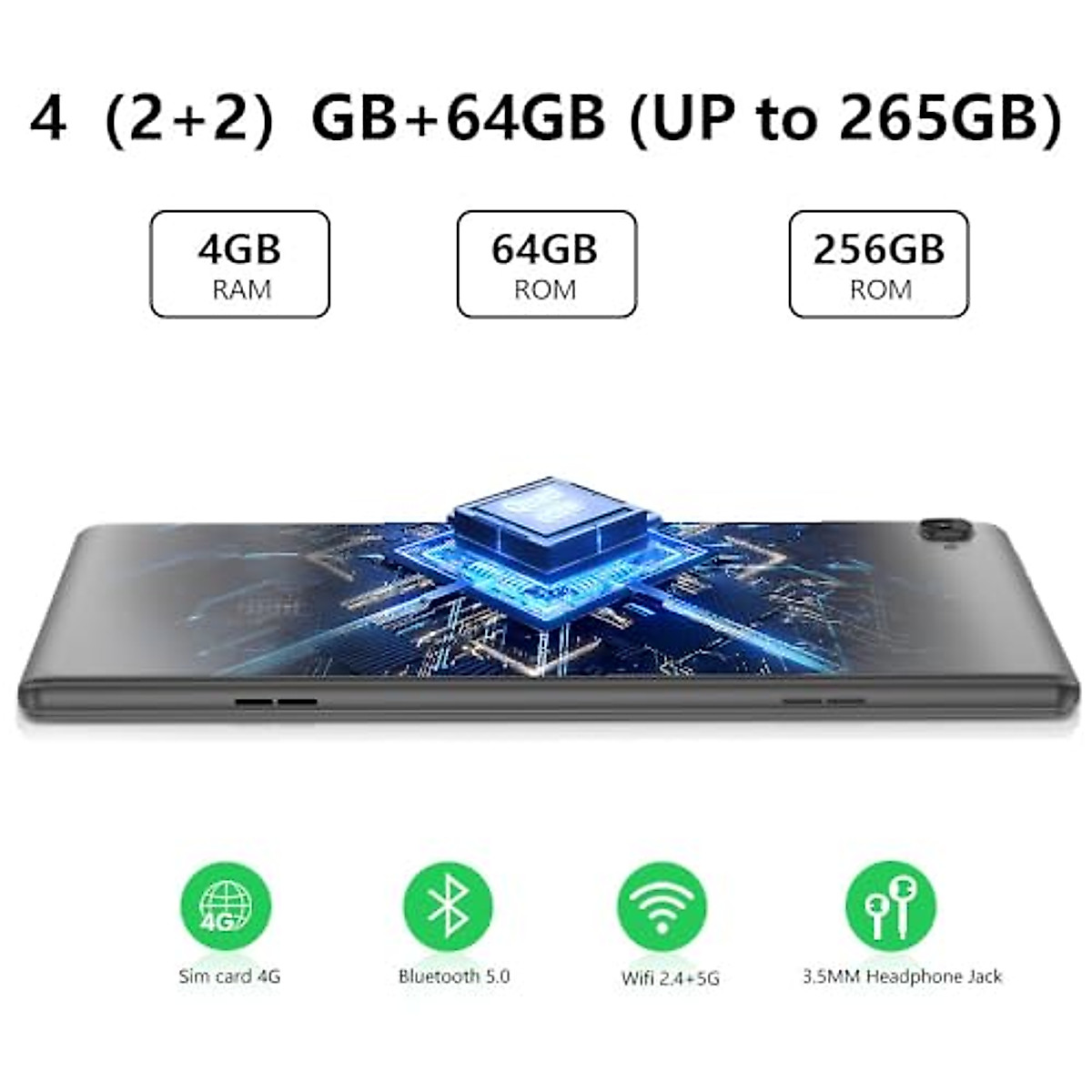 Charging Cable, USB C to USB-A 2.0 Charger Cable for Samsung Galaxy Note Tab, Moto, LG, Sony, Google and More USB C Smartphone & Tablet (4) (ZGB0)