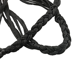 SJZBIN Single Ball Mesh Bag 2PCS Basketball Ball Carry Mesh Storage Net Bag Single Football Holder Black and Yellow