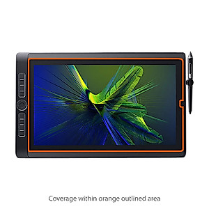 BoxWave Screen Protector Compatible with Wacom MobileStudio Pro (16) - ClearTouch Anti-Glare (2-Pack), Anti-Fingerprint Matte Film Skin