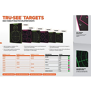 TRUGLO TRU-SEE Turkey Target 6-Pack, 12x12