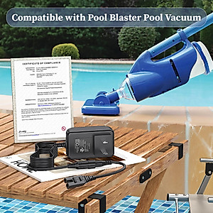 DONYOIE Charger for Pool Blaster 22051EL 23051EL Power Cord for Catfish Li 20050CL 21051DL 26051SL 22151EL 26050SL AC Adapter for Water Tech LC099-2SK UL Listed DC Adaptor Supply