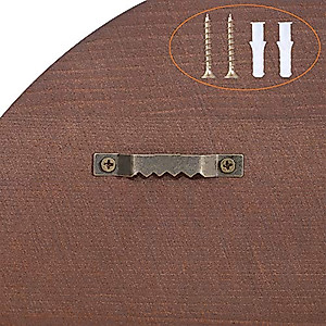 Moon Shelf Moon Decor Crystal Display Shelf Rustic Wooden Boho Wall Decor Shelves Witchy Room Crescent Floating Premium Solid Pine Wood for Wall Crystal Essential Oils Storage Great Gifts Living Room