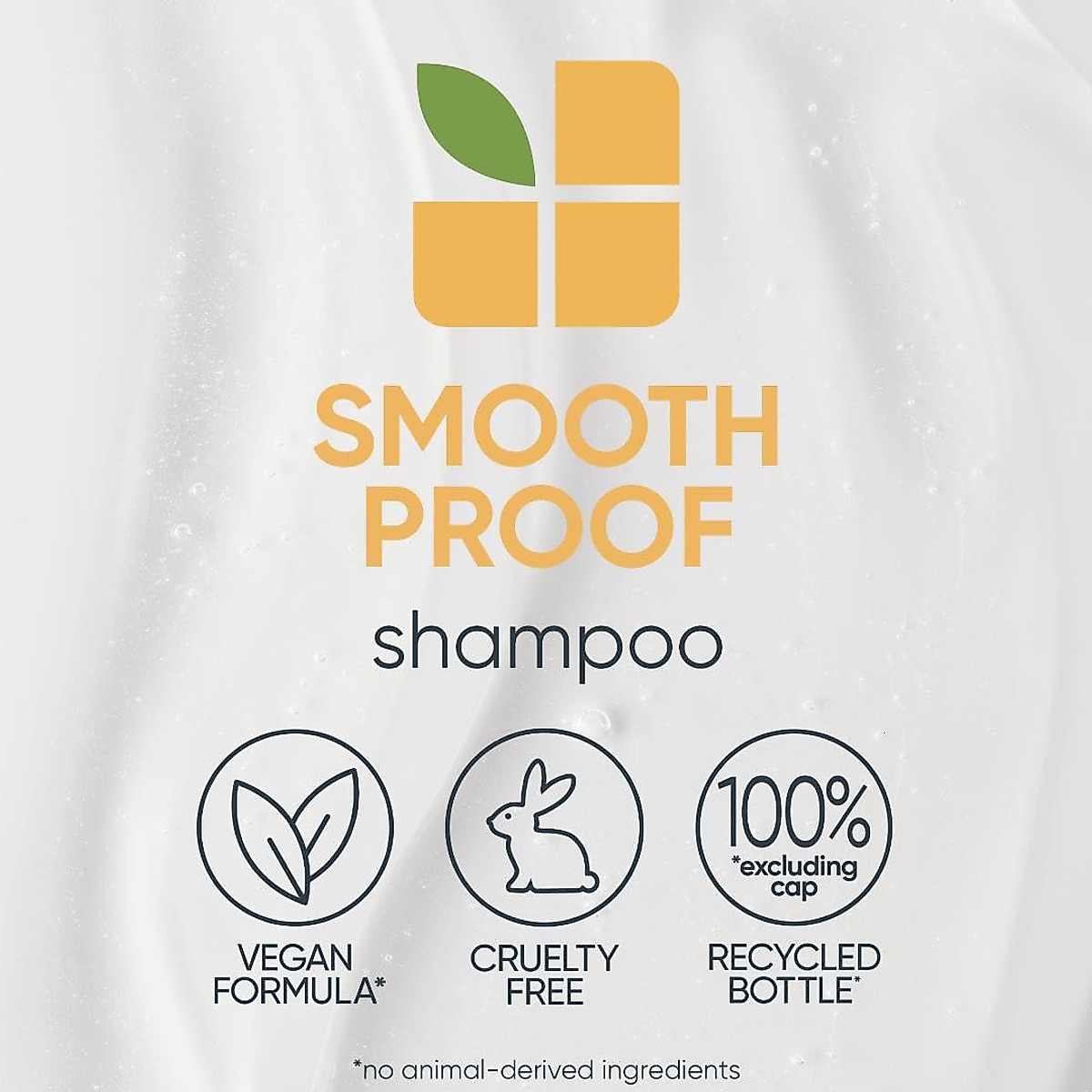 Biolage Smooth Proof Shampoo | Cleanses, Smooths & Controls Frizz | For Frizzy Hair | Paraben & Silicone-Free | Vegan​ | 33.8 Fl. Oz
