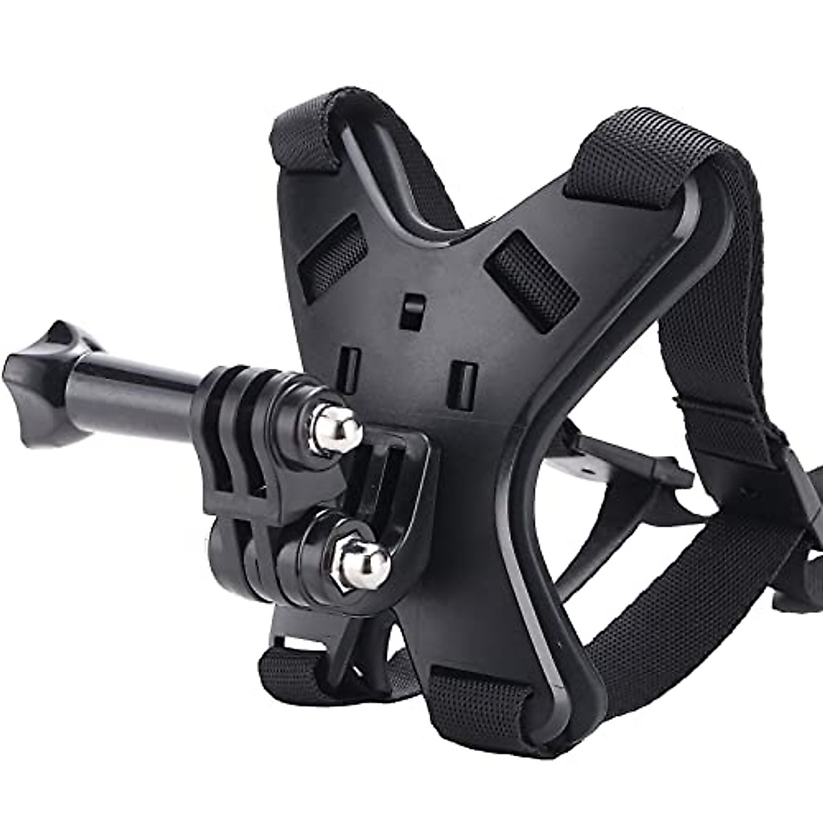 QKOO Motorcycle Helmet Chin Strap Mount for GoPro Hero 11, 10, 9, 8, 7, 6, 5, 4, Session, 3+, 3, 2, 1, Hero (2018), DJI Osmo Action, AKASO, SJCAM, Action Cameras