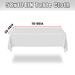 JUCFHY Vinyl Tablecloth with Flannel Backing,Plastic Waterproof Rectangle Tablecloths,Wipeable Table Cloth for Garden Kitchen Indoor & Outdoor, Washable PVC Table Cover(Brown Stripes,58 x 104 Inch)
